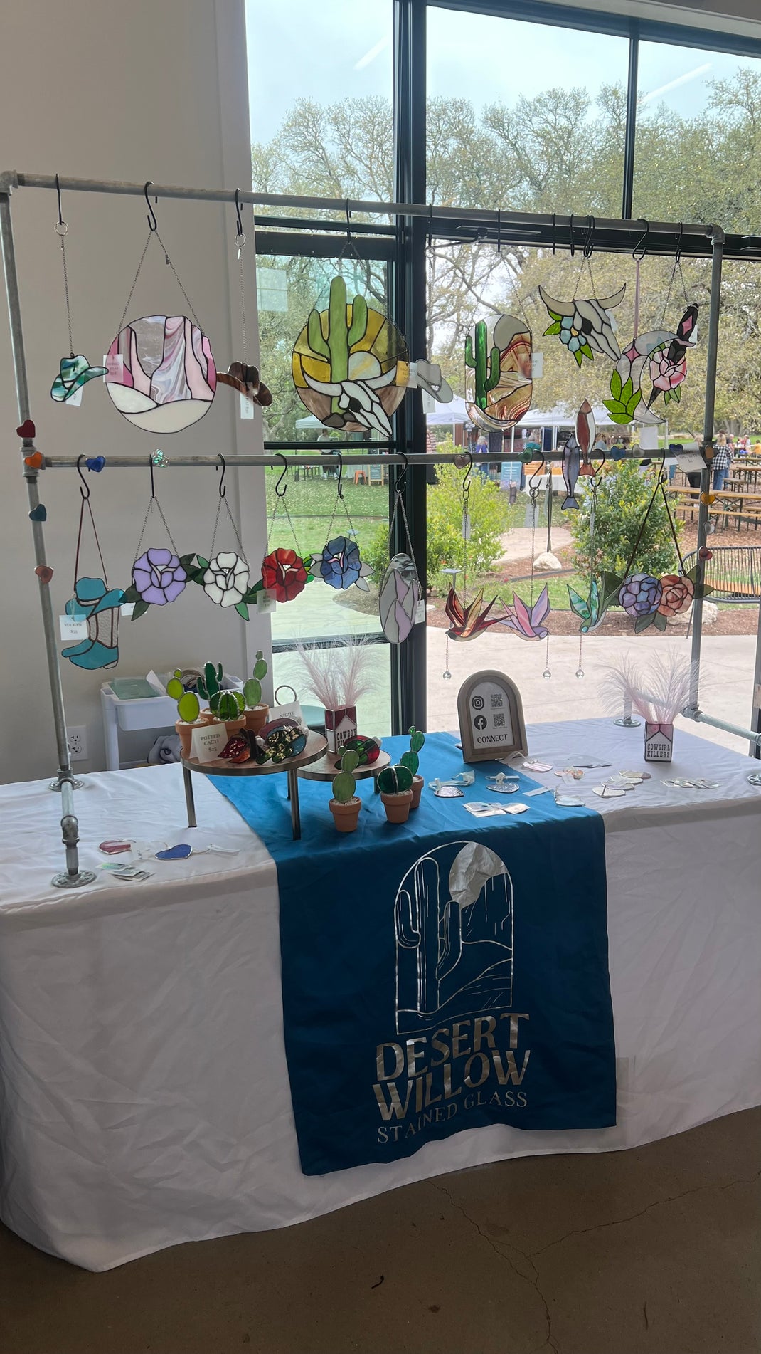 Stained Glass Artisan Rooted in Texas – Desert Willow Glass